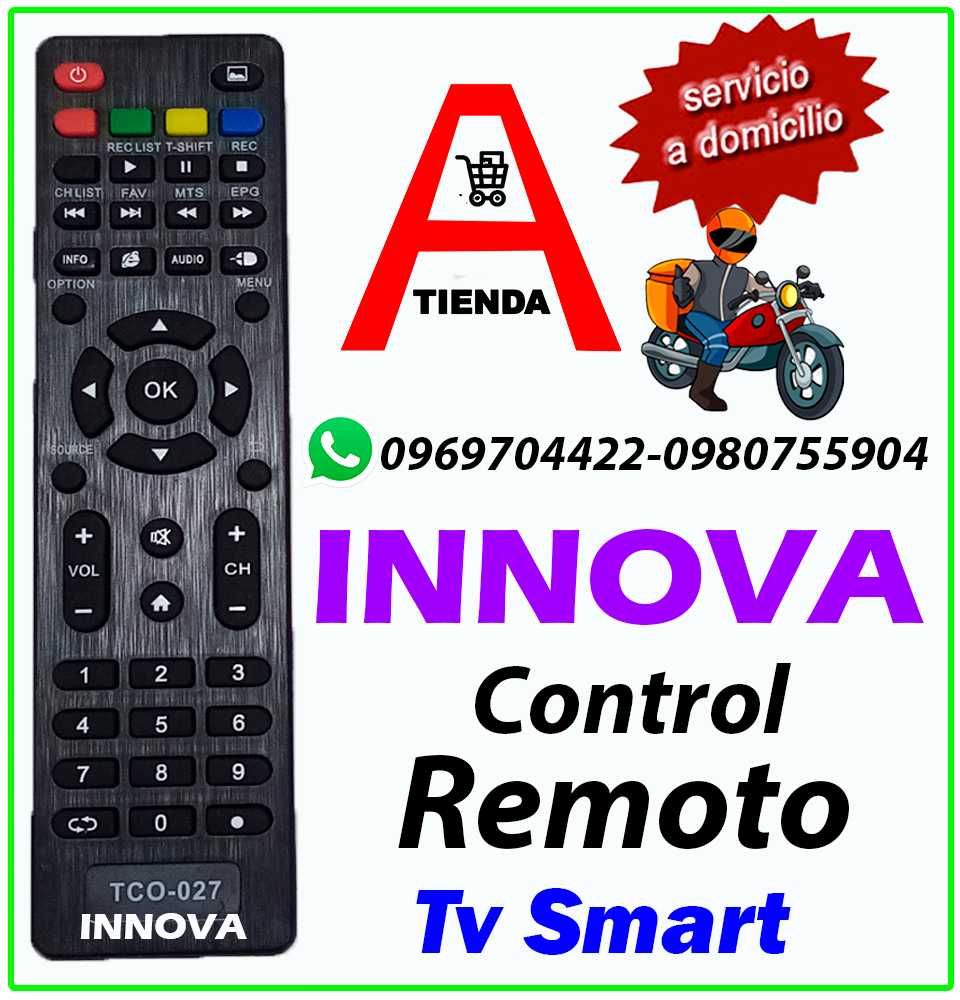 INNOVA Control Remoto Smart TV 027 – Atienda