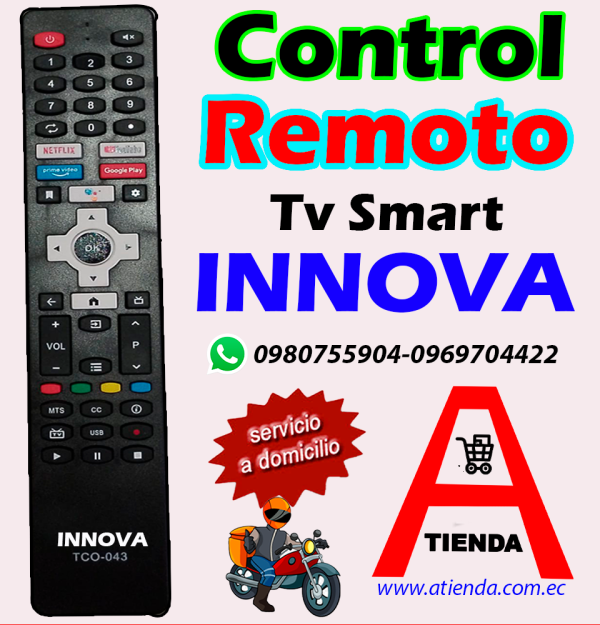 INNOVA Control Remoto Smart TV 43 – Atienda