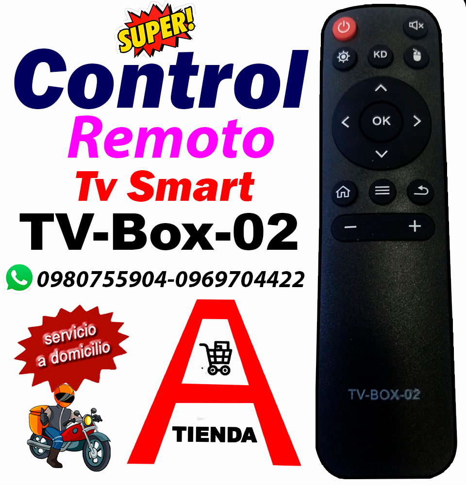 TV-Box Control Remoto Smart TV – Atienda